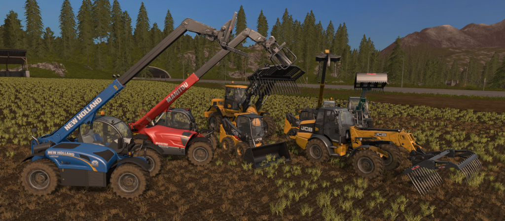 LOADERS (UNPACK) MOD for LS 17 - Farming Simulator 2025 mod, LS 2025 ...