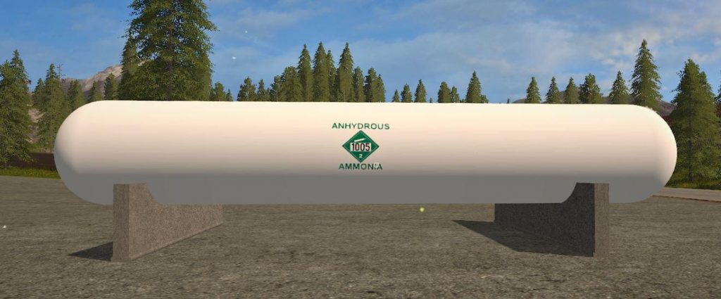 PLACEABLE ANHYDROUS FERTILIZER REFILL TANK V1.0 for LS17 - Farming ...