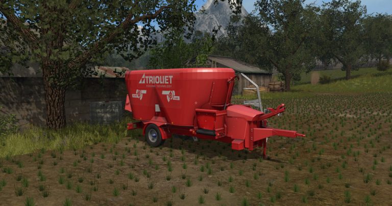 Trioliet Silomix 2-1400 V 1.0 Trailer - Farming Simulator 2022 mod, LS ...