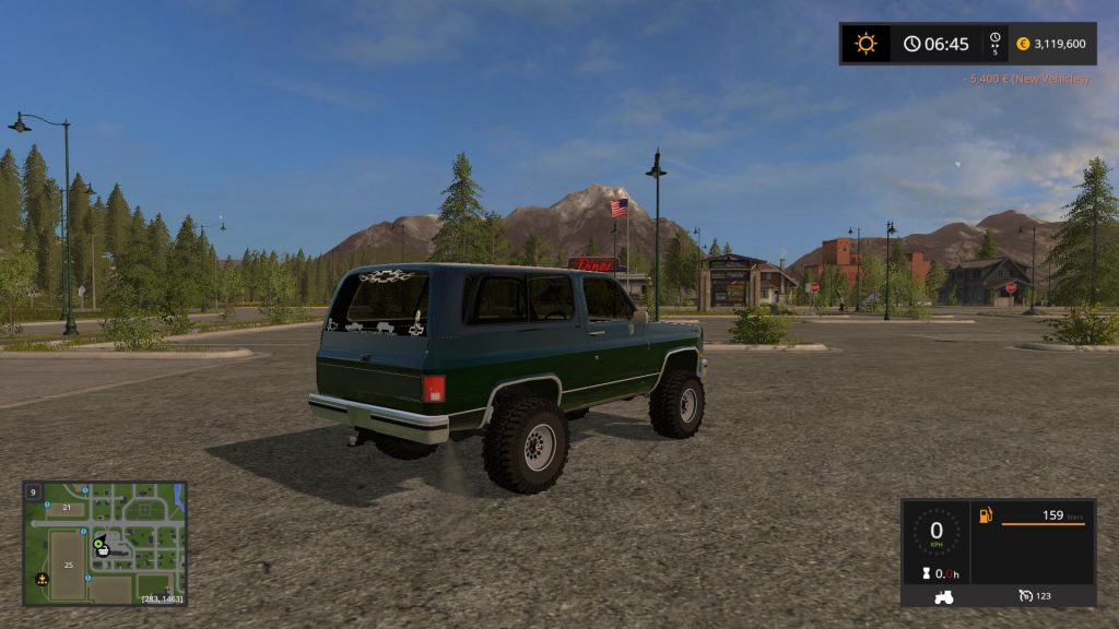 1991 K5 BLAZER V1 for FS 17 - Farming Simulator 2025 mod, LS 2025 mod ...