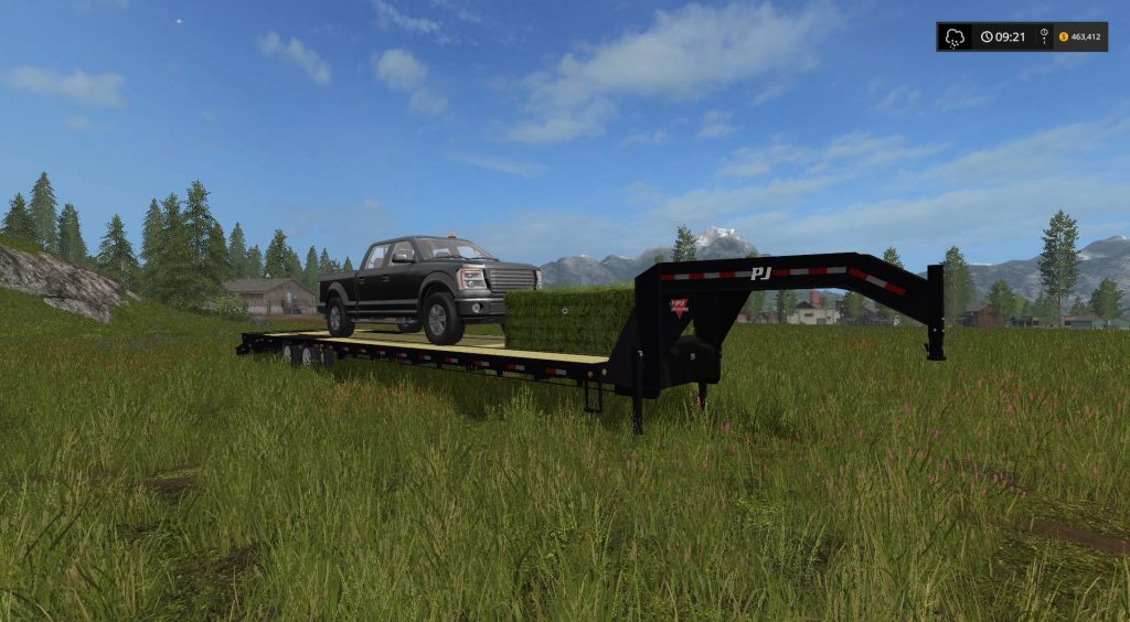 PJ 40FT V1 for FS17 - Farming Simulator 2025 mod, LS 2025 mod / FS 25 mod