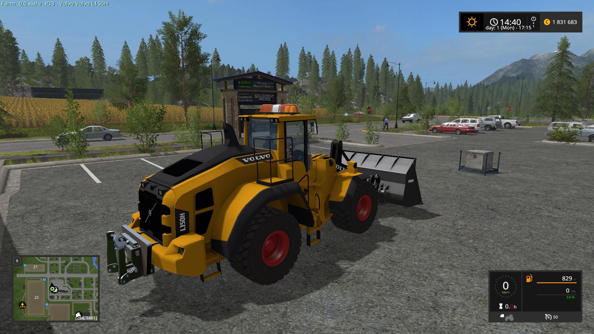 VOLVO L150H V1.0 FS 17 - Farming Simulator 2025 mod, LS 2025 mod / FS ...