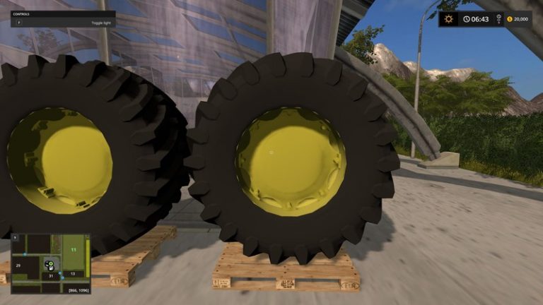 Tractor Tire V 1.0 Mod - Farming Simulator 2025 mod, LS 2025 mod / FS ...