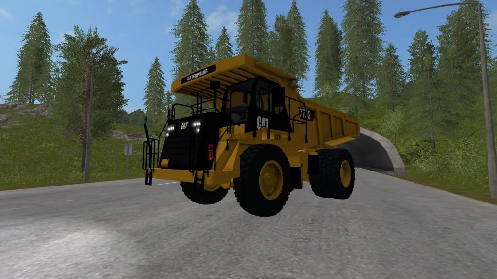 CAT 773G V1.0 for LS 17 - Farming Simulator 2022 mod, LS 2022 mod / FS 22 mod