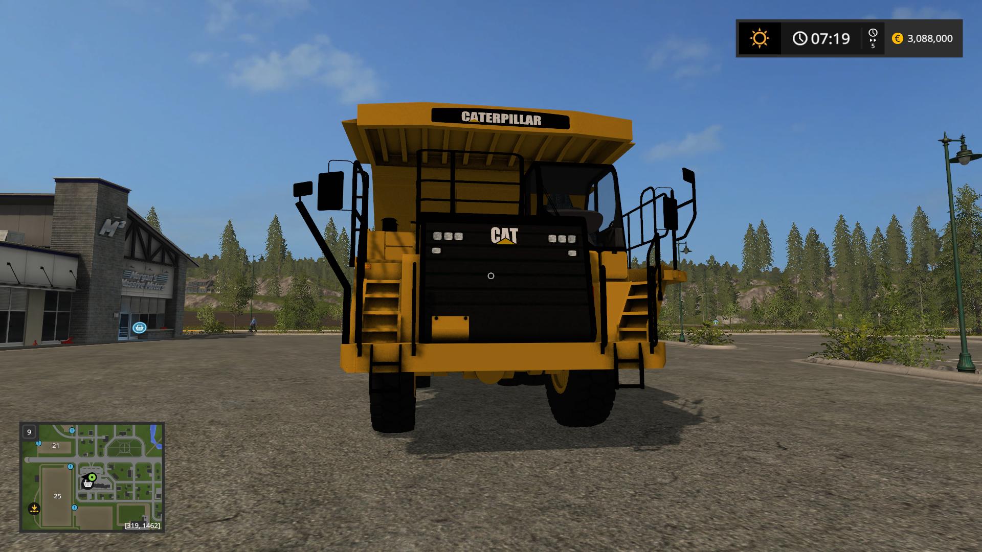 CAT 773G V1.1 LS2017 - Farming Simulator 2025 mod, LS 2025 mod / FS 25 mod