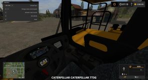 CAT 773G V1.1 LS2017 - Farming Simulator 2025 mod, LS 2025 mod / FS 25 mod