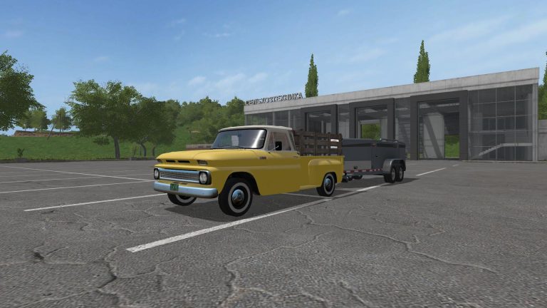 Chevrolet C10 1966 V1.0 LS 2017 - Farming Simulator 2025 mod, LS 2025 ...