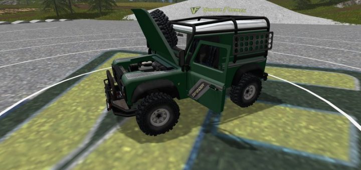 LAND ROVER DEFENDER 110 v1.0 for FS 17 - Farming Simulator 2022 mod, LS ...