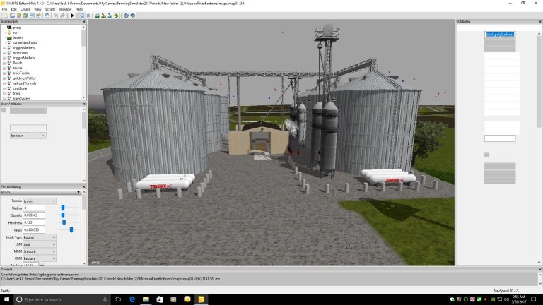 NEW GRAIN COMPLEX V1.0 for FS 2017 - Farming Simulator 2025 mod, LS ...