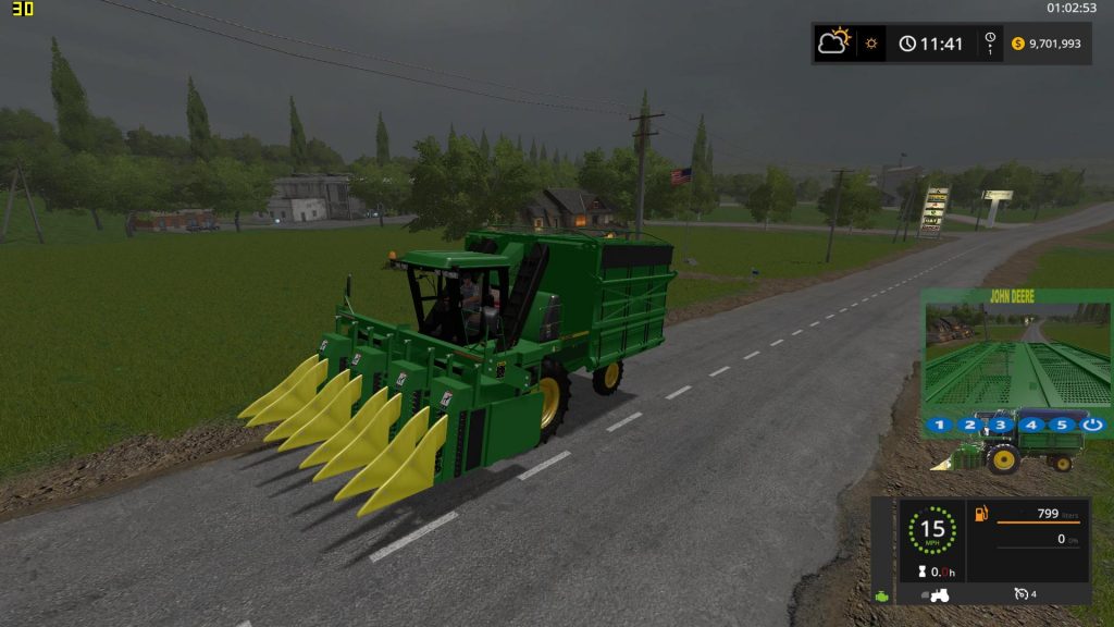 JOHN DEERE 9965 COTTON PICKER V1.1 for FS17 - Farming Simulator 2025 ...