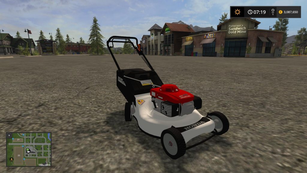 REPLAY GAMING'S HONDA PUSH MOWER V1.0 Cutter - Farming Simulator 2025 ...