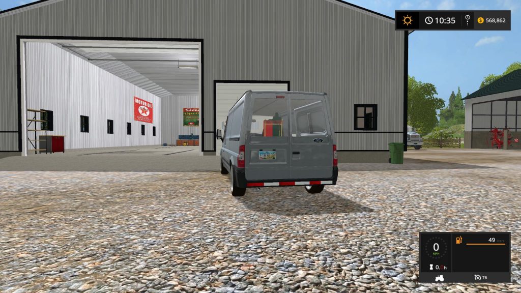 WORK VAN V2.0 LS2017 - Farming Simulator 2025 mod, LS 2025 mod / FS 25 mod