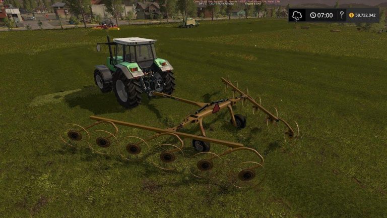 VERMEER HAY RAKE V1.0 for FS 2017 - Farming Simulator 2025 mod, LS 2025 ...