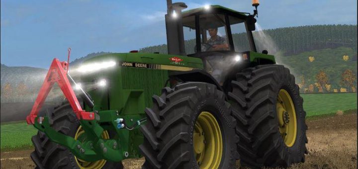 John Deere 8400/8410 More Realistic v1.0 Mod - Farming Simulator 2025 ...