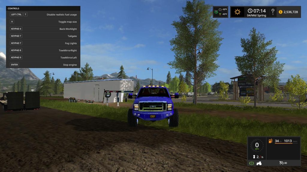 FORD F-350 KING RANCH for FS 2017 - Farming Simulator 2025 mod, LS 2025 ...