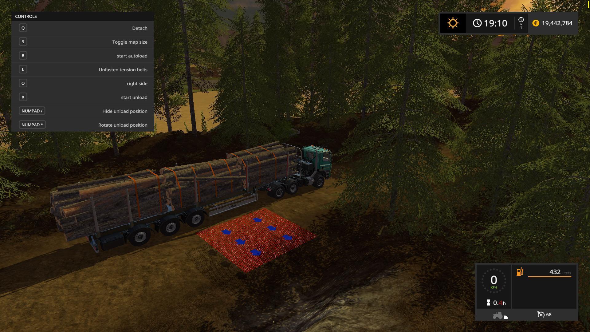 Fliegl Timber Runner Wide With Autoload V1 1 Fs17 Farming Simulator