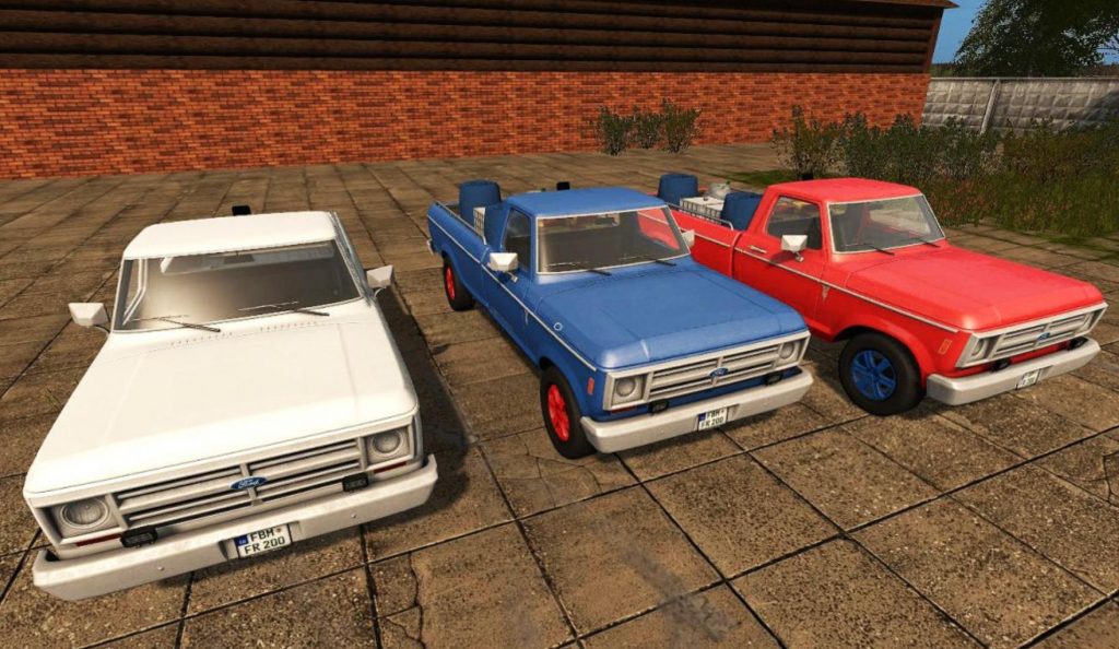 FORD RANGER F100 – F200 DYNAMICHOSES V1.0 FS17 - Farming Simulator 2025 ...