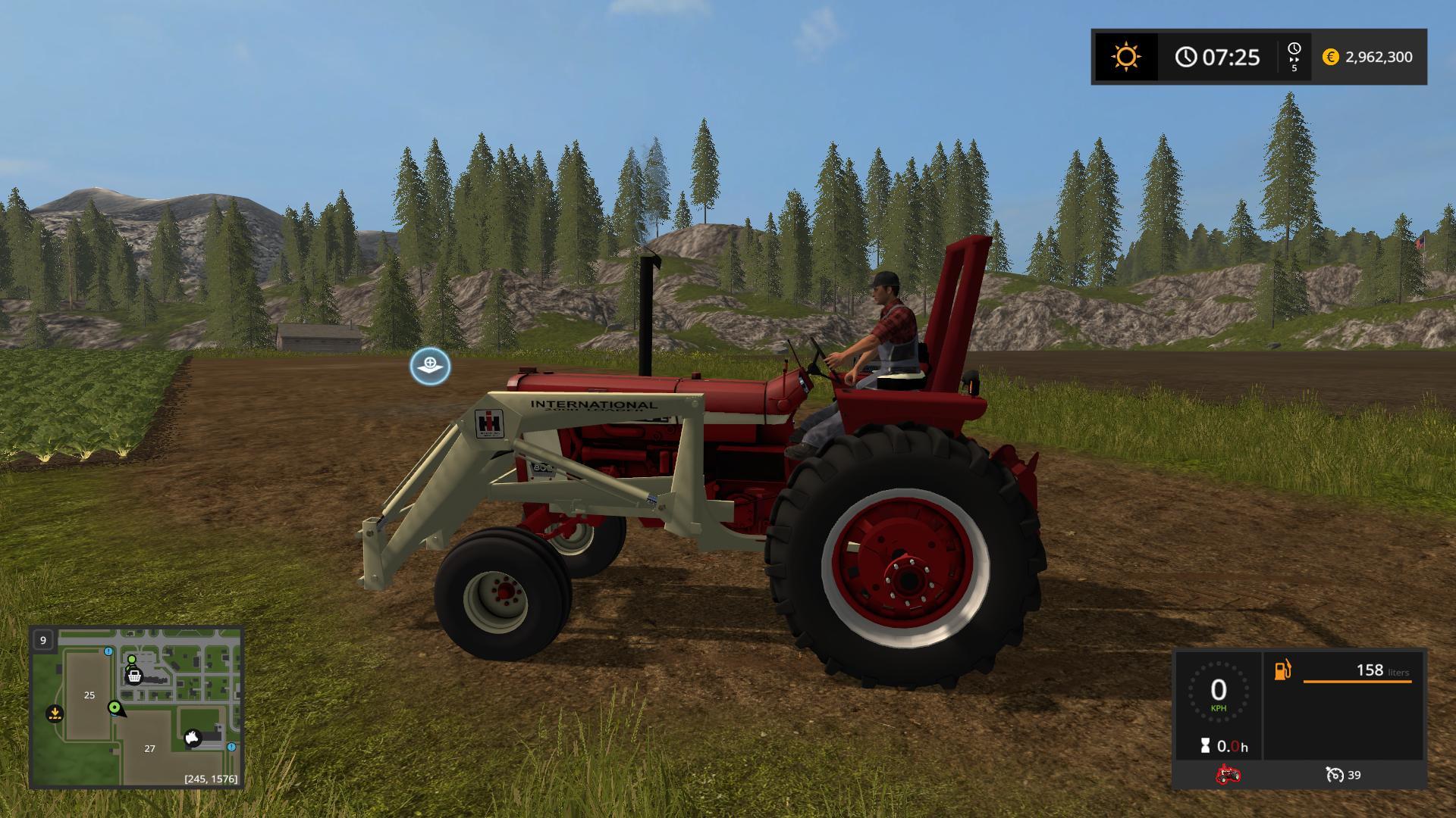 OLD IRON FARMALL 806 TRACTORS V1.0 FS17 - Farming Simulator 2025 mod, LS 2025 mod / FS 25 mod