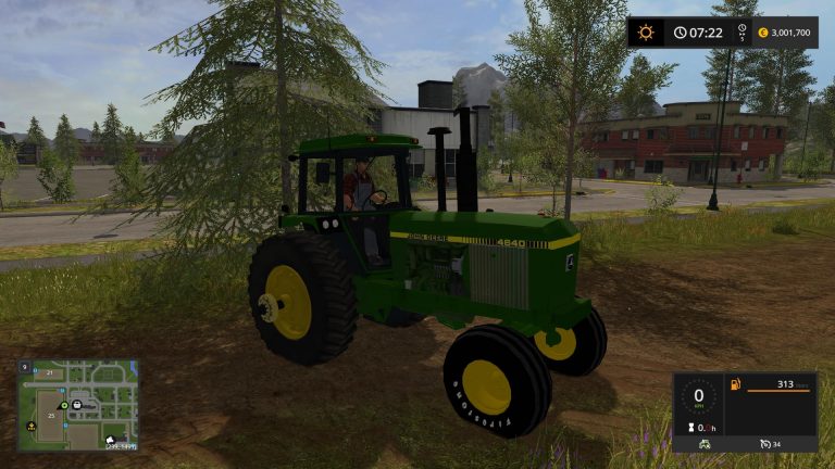 OLD IRON JD 4640 2WD V1.0 Mod - Farming Simulator 2022 mod, LS 2022 mod ...