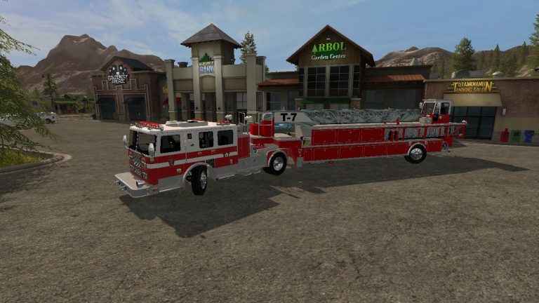 SEAGRAVE TILLER V1.0 Trailers - Farming Simulator 2025 mod, LS 2025 mod ...