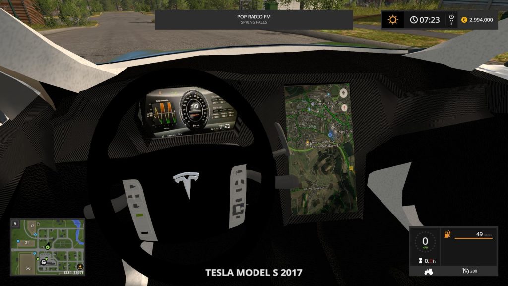 TESLA MODEL S 2017 V1.0 FS 2017 - Farming Simulator 2022 mod, LS 2022 ...