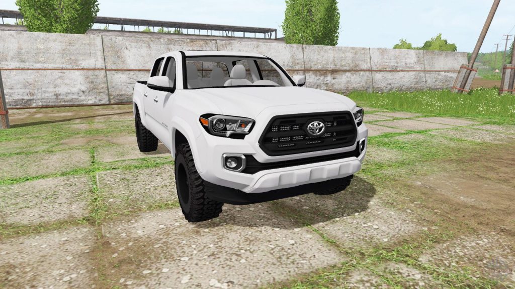 TOYOTA TACOMA DOUBLE CAB 2016 LS 17 - Farming Simulator 2022 mod, LS ...