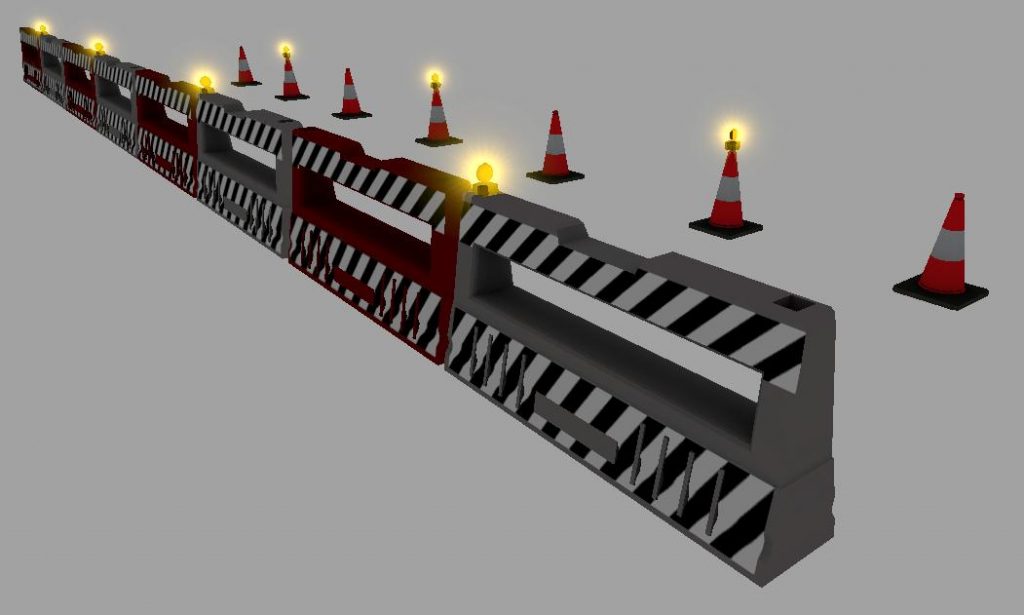 WARNING CONE AND FLASHINGLIGHT V1.0 for FS17 - Farming Simulator 2025 ...