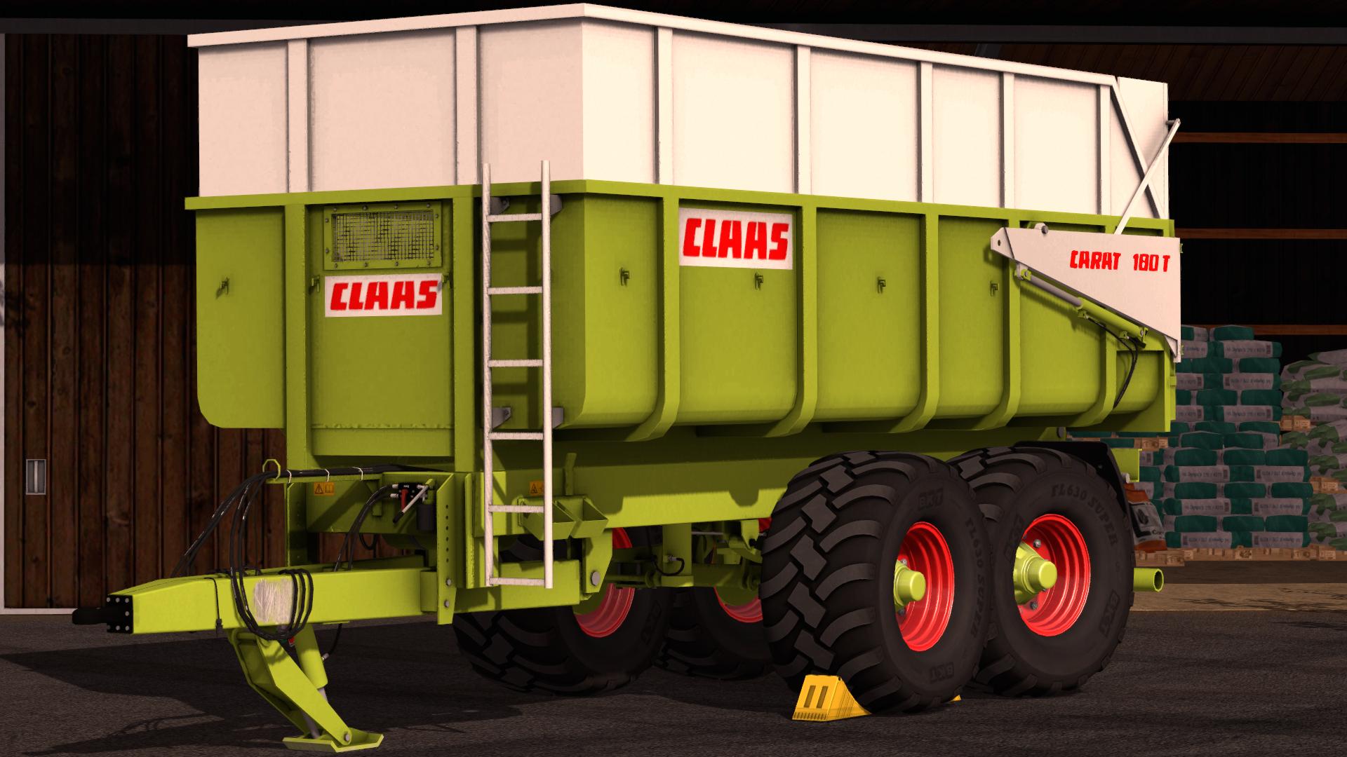 Claas Carat 180T v1.0.1 Trailer - Farming Simulator 2025 mod, LS 2025 ...