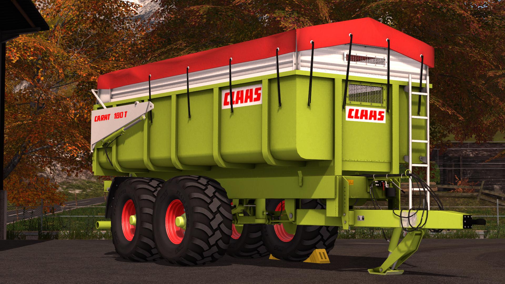 Claas Carat 180T v1.0.1 Trailer - Farming Simulator 2025 mod, LS 2025 ...