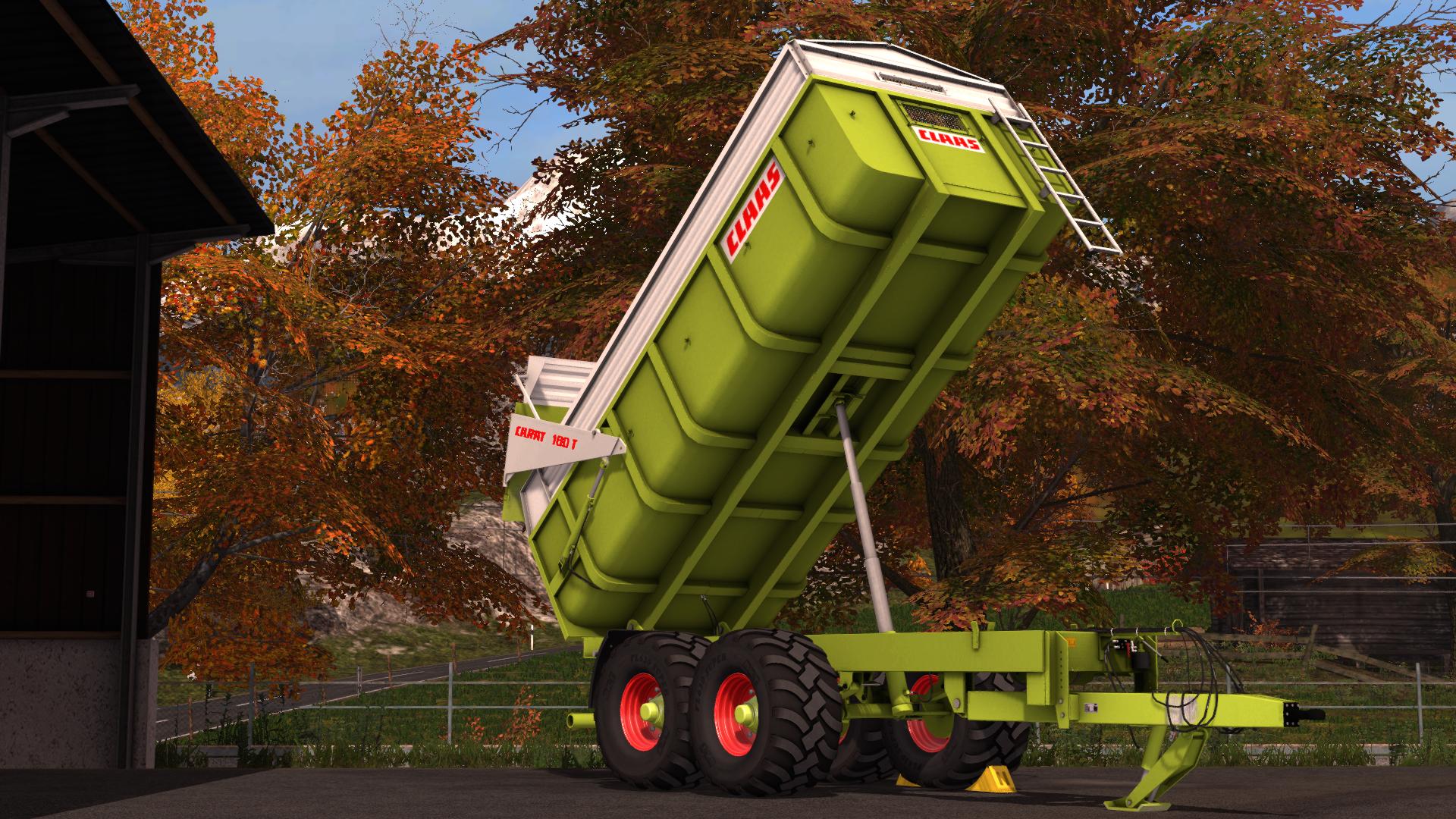 Claas Carat 180T v1.0.1 Trailer - Farming Simulator 2025 mod, LS 2025 ...