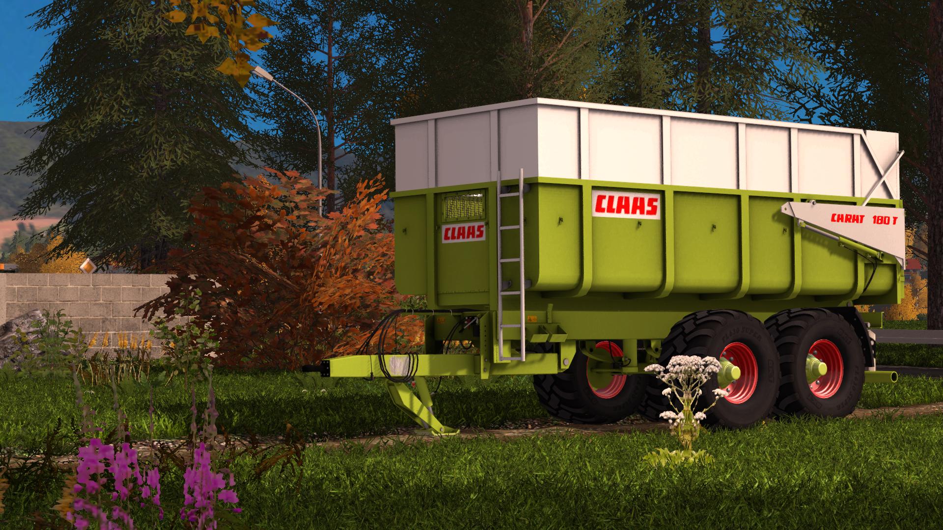 Claas Carat 180T v1.0.1 Trailer - Farming Simulator 2025 mod, LS 2025 ...
