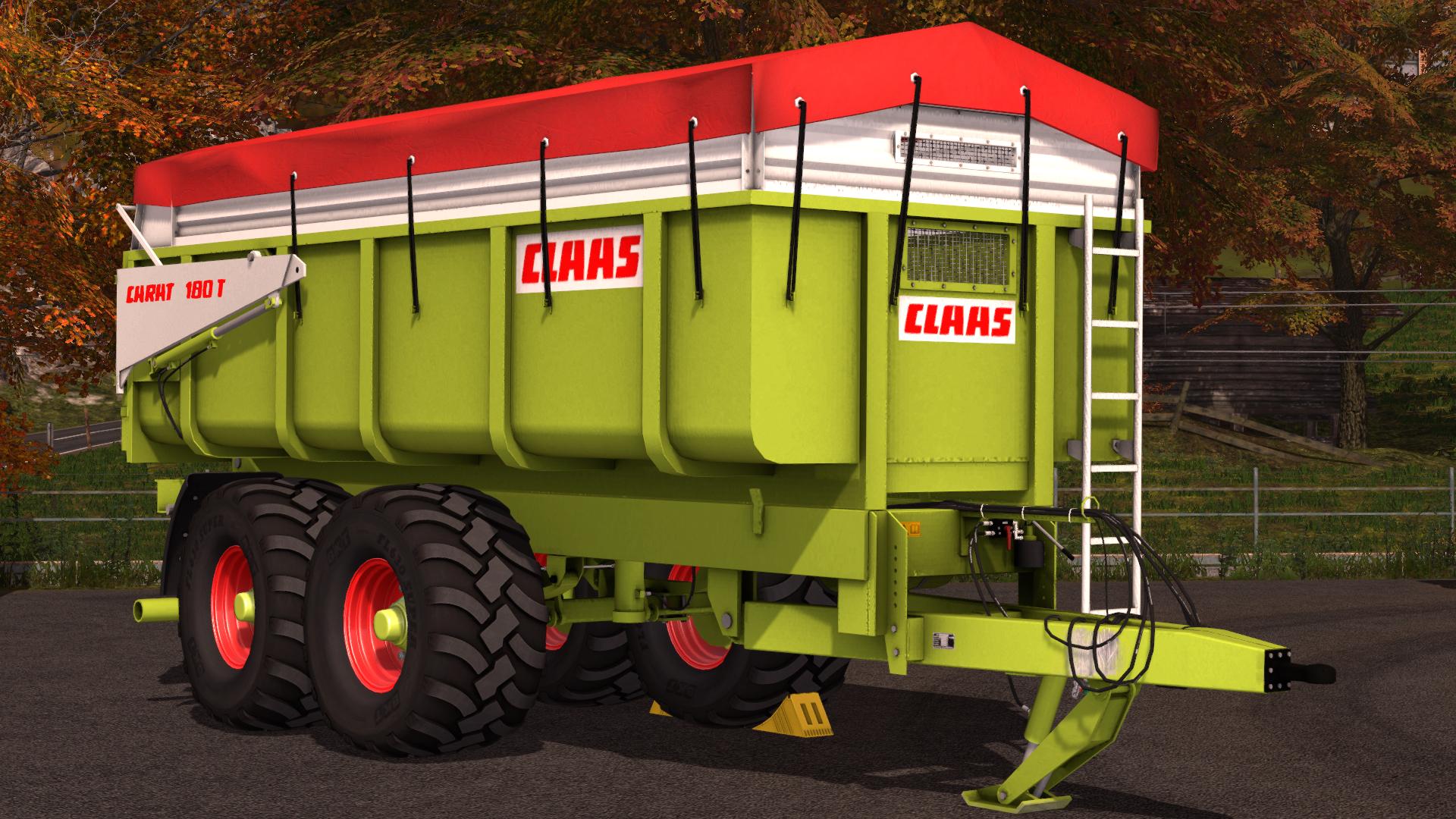 Claas Carat 180T v1.0.1 Trailer - Farming Simulator 2025 mod, LS 2025 ...