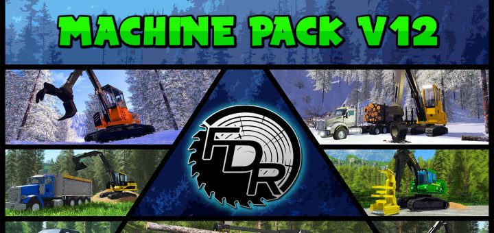 Dozer Grinder - FDR Logging v1.0 Vehicles - Farming Simulator 2022 mod ...