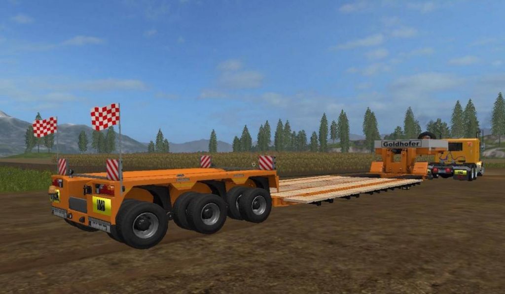 Lowboy Trailers - Farming Simulator 2025 mod, LS 2025 mod / FS 25 mod