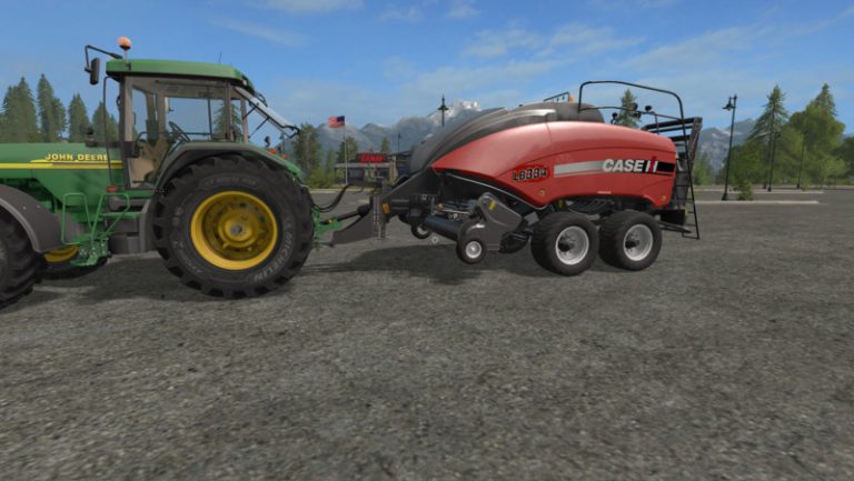 Square baler John Deere and Case IH V 1.0.0.0 LS2017 - Farming ...
