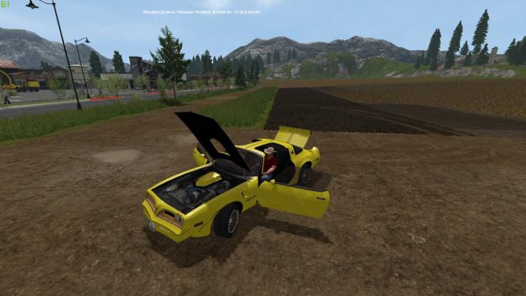 Pontiac Firebird Trans Am v8.0 for FS 2017 - Farming Simulator 2025 mod ...