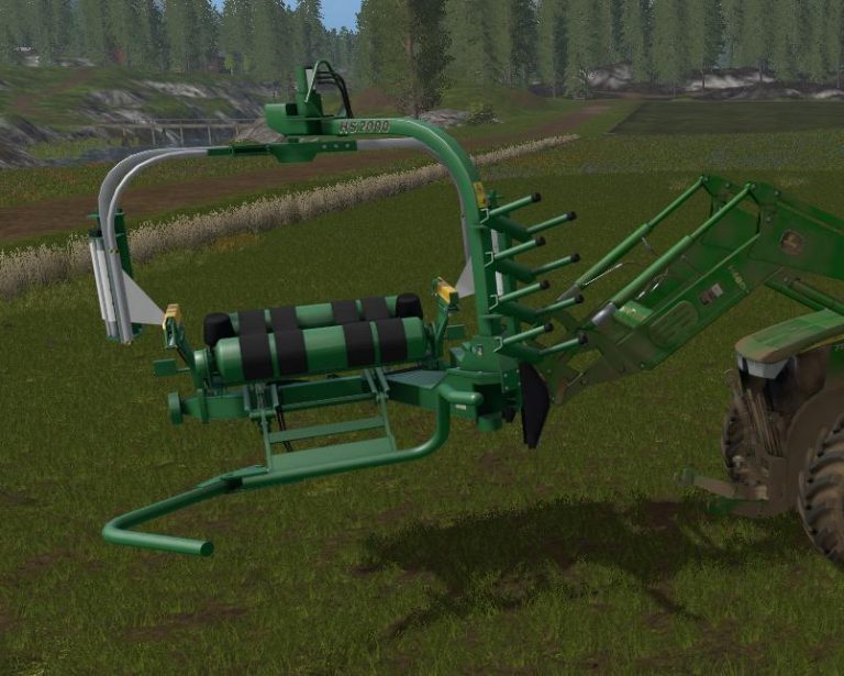Front Load Bale Wrapper v1.0.0.0 Mod - Farming Simulator 2025 mod, LS ...