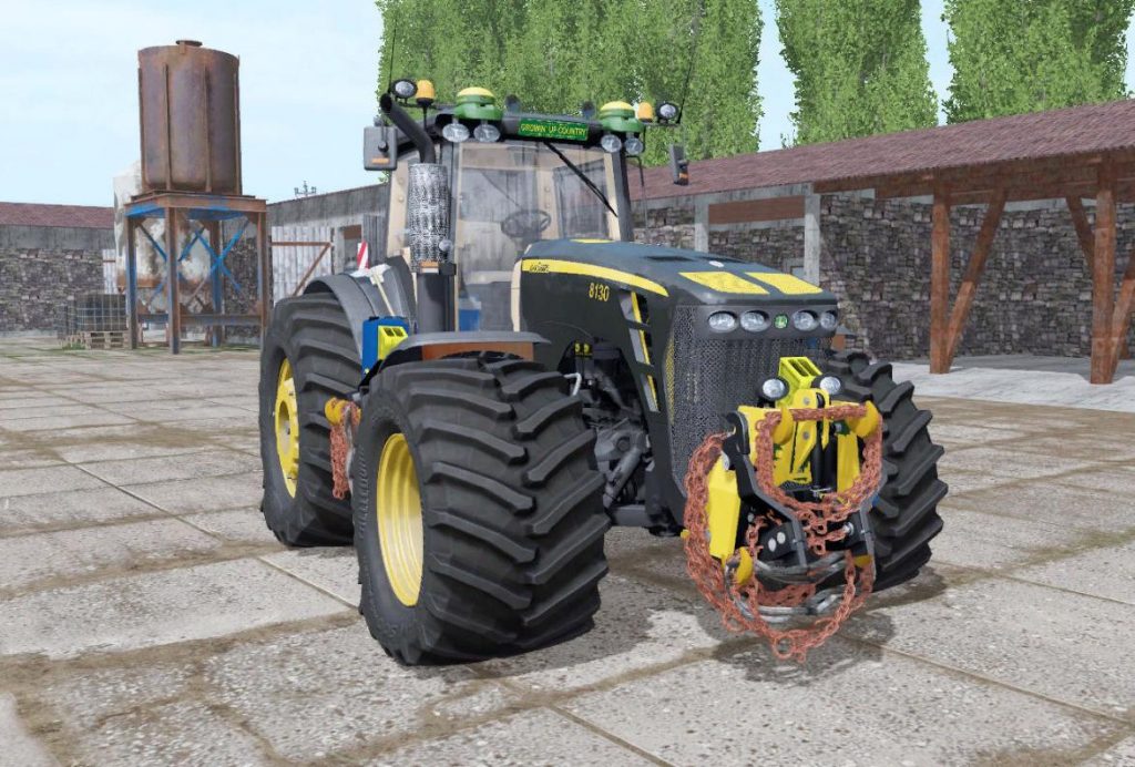 John Deere 8530 Black Shadow v1.0 for FS2017 - Farming Simulator 2025 ...