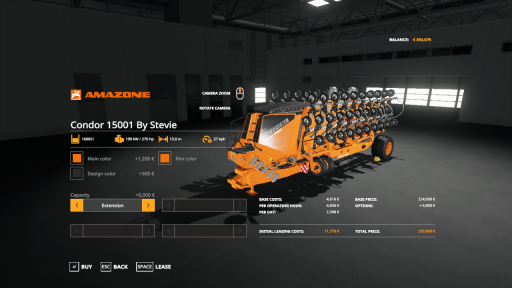 Amazone Condor for LS 19 - Farming Simulator 2022 mod, LS 2022 mod / FS ...