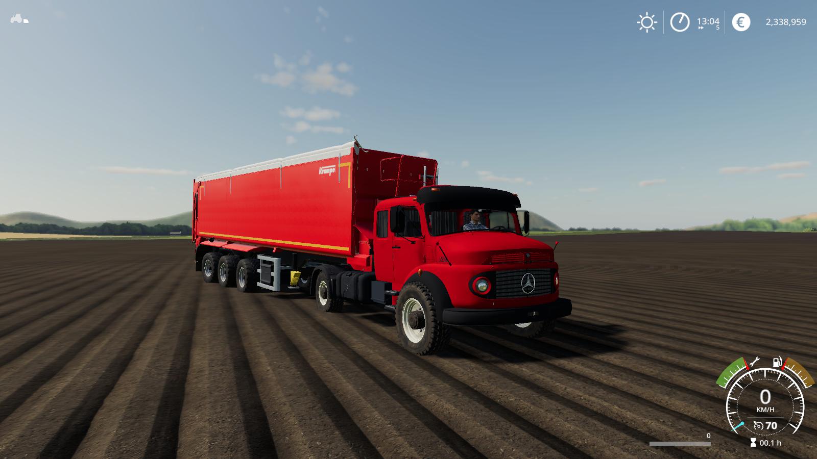 MERCEDES-BENZ 1519 v1.0 FS 19 - Farming Simulator 2025 mod, LS 2025 mod / FS 25 mod