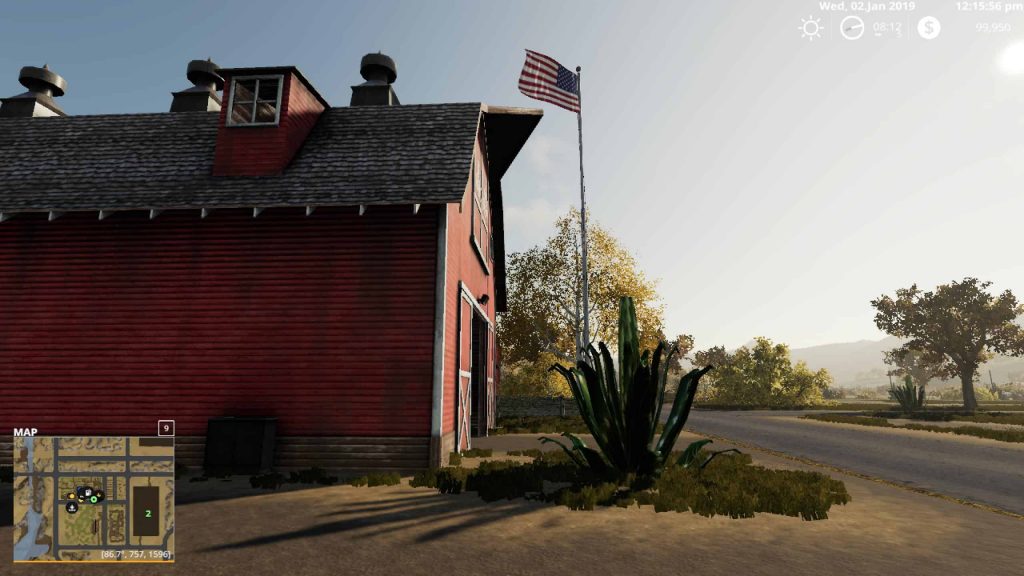 USA Flag v1.0.1 LS 2019 - Farming Simulator 2025 mod, LS 2025 mod / FS ...