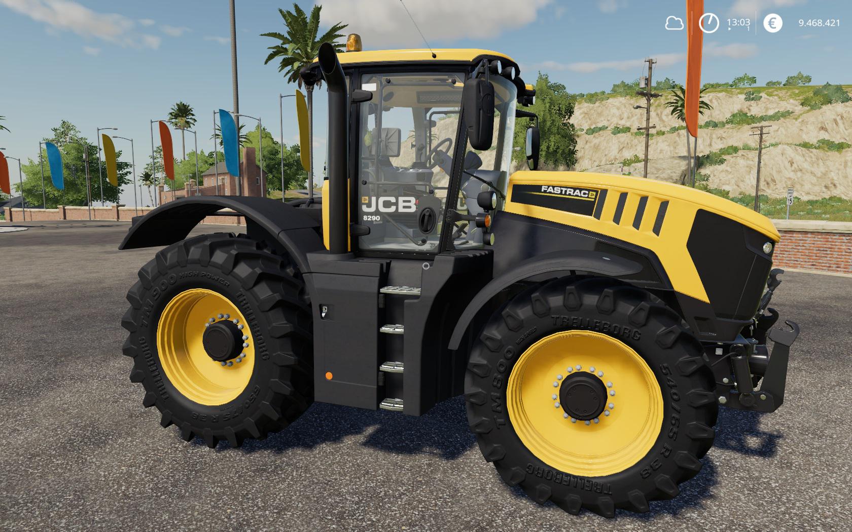 JCB Fastrac 8000 Serie v1.1.0.0 Tractor - Farming Simulator 2025 mod ...