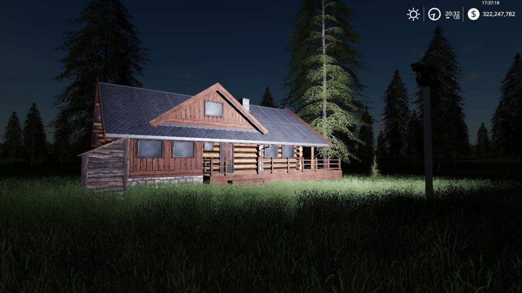 Log Cabin v1.0.2 FS 2019 - Farming Simulator 2022 mod, LS 2022 mod / FS ...