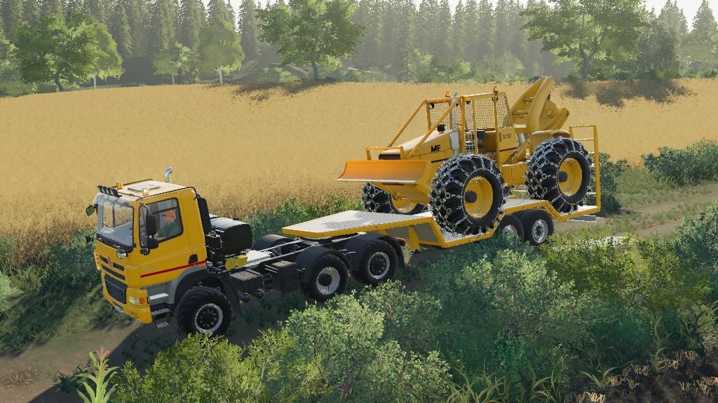 Skidder MF320 v1.0.0.0 FS 2019 - Farming Simulator 2025 mod, LS 2025 mod / FS 25 mod