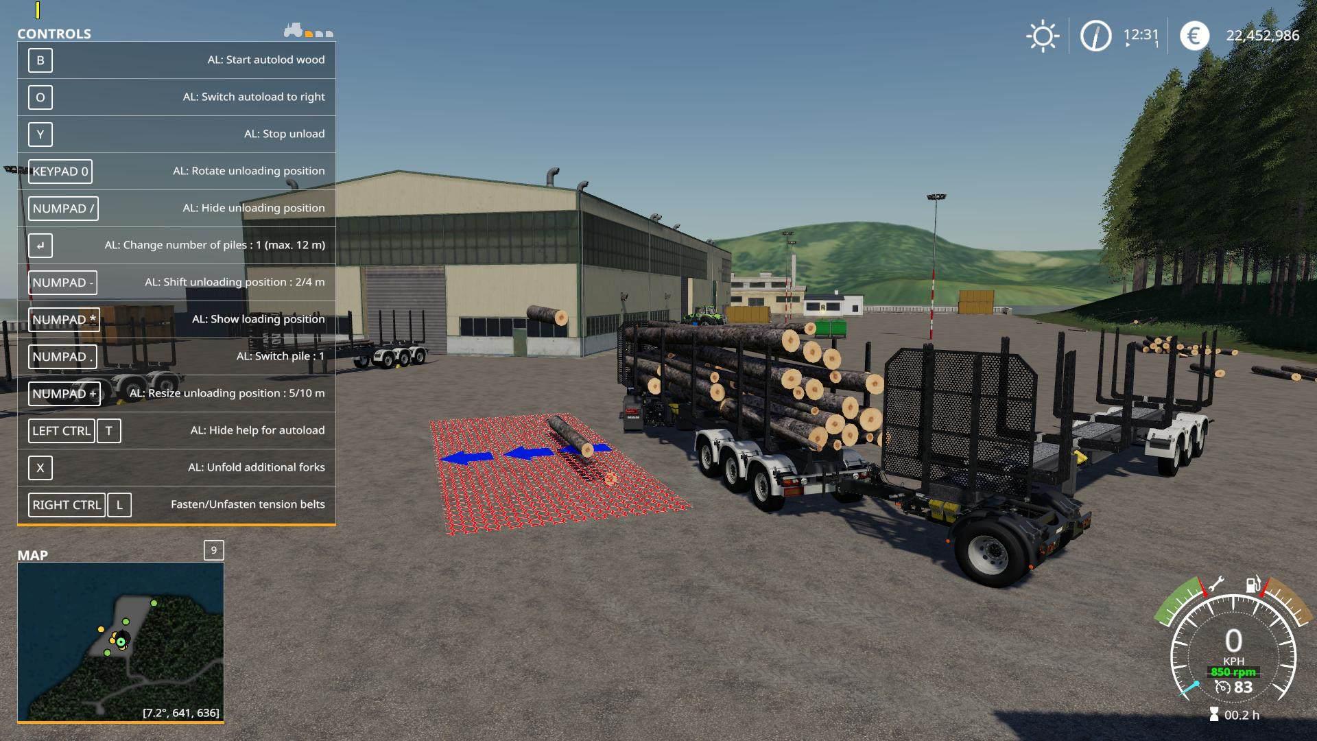 Timber Runner Wide With Autoload Wood V1 2 Mod Farming Simulator 2022