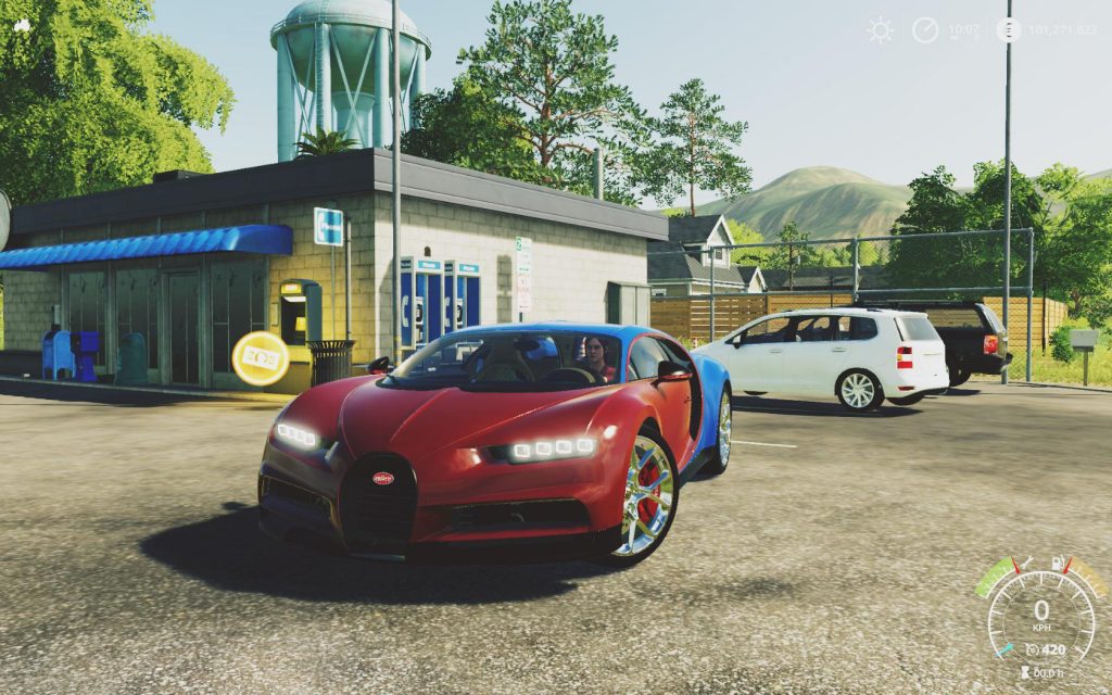 Bugatti Chiron SportFs19 v1.0 LS2019 - Farming Simulator 2025 mod, LS ...