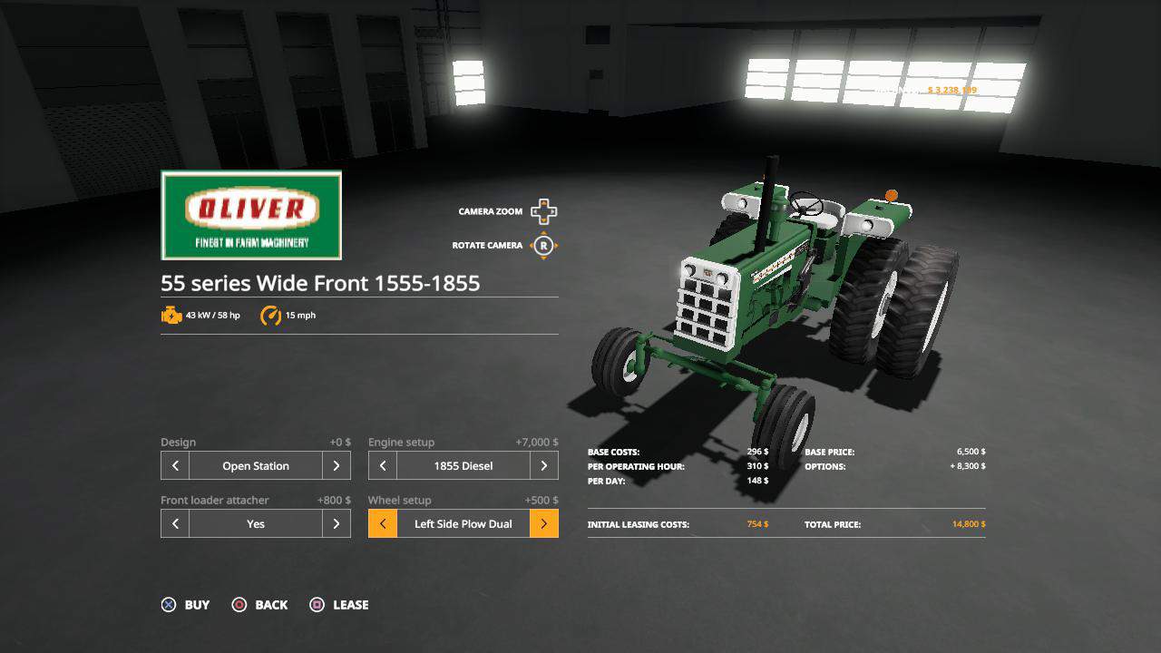 Oliver tractor pack beta for LS19 - Farming Simulator 2025 mod, LS 2025 ...