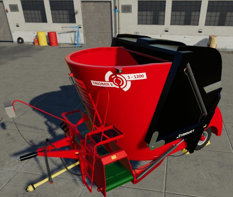 Trioliet Triomix S1 1200 v1.0 for LS19 - Farming Simulator 2025 mod, LS ...