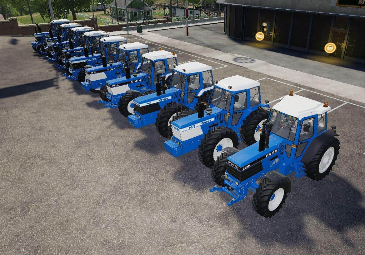 Ford Tractor Pack v1.0 for LS 19 - Farming Simulator 2025 mod, LS 2025 ...