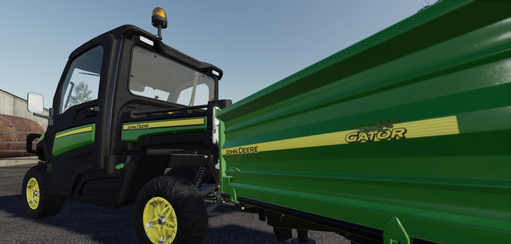 John Deere Gator Trailer v1.0 for FS 2019 - Farming Simulator 2025 mod ...